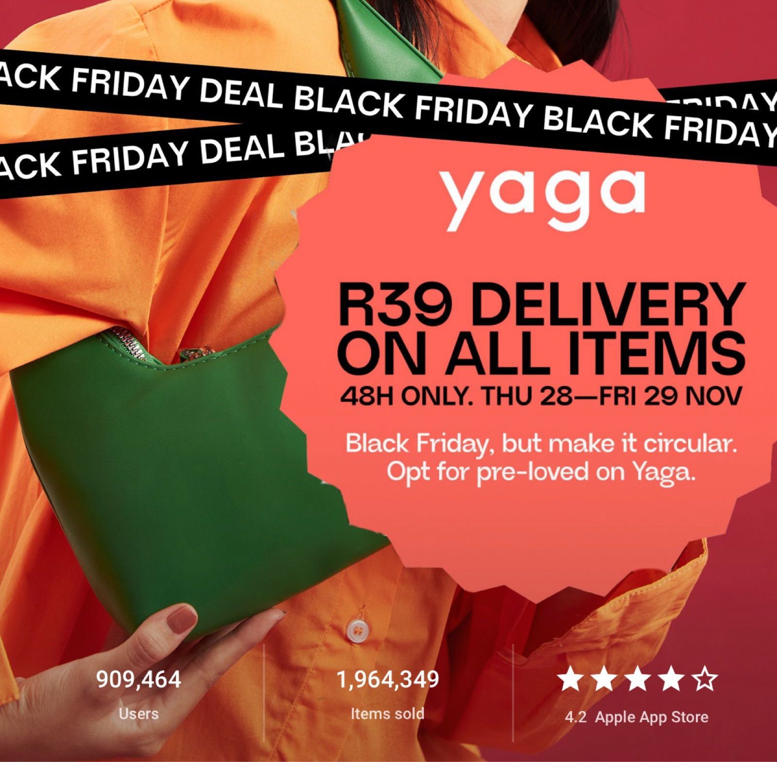 Yaga - marketplace for preloved fashion